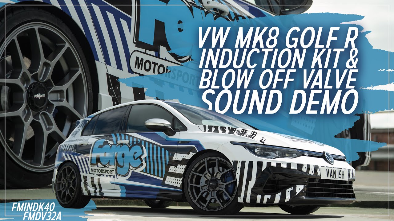 VAG EA888 Intake and BOV Sound Demo - VW MK8 Golf R - YouTube