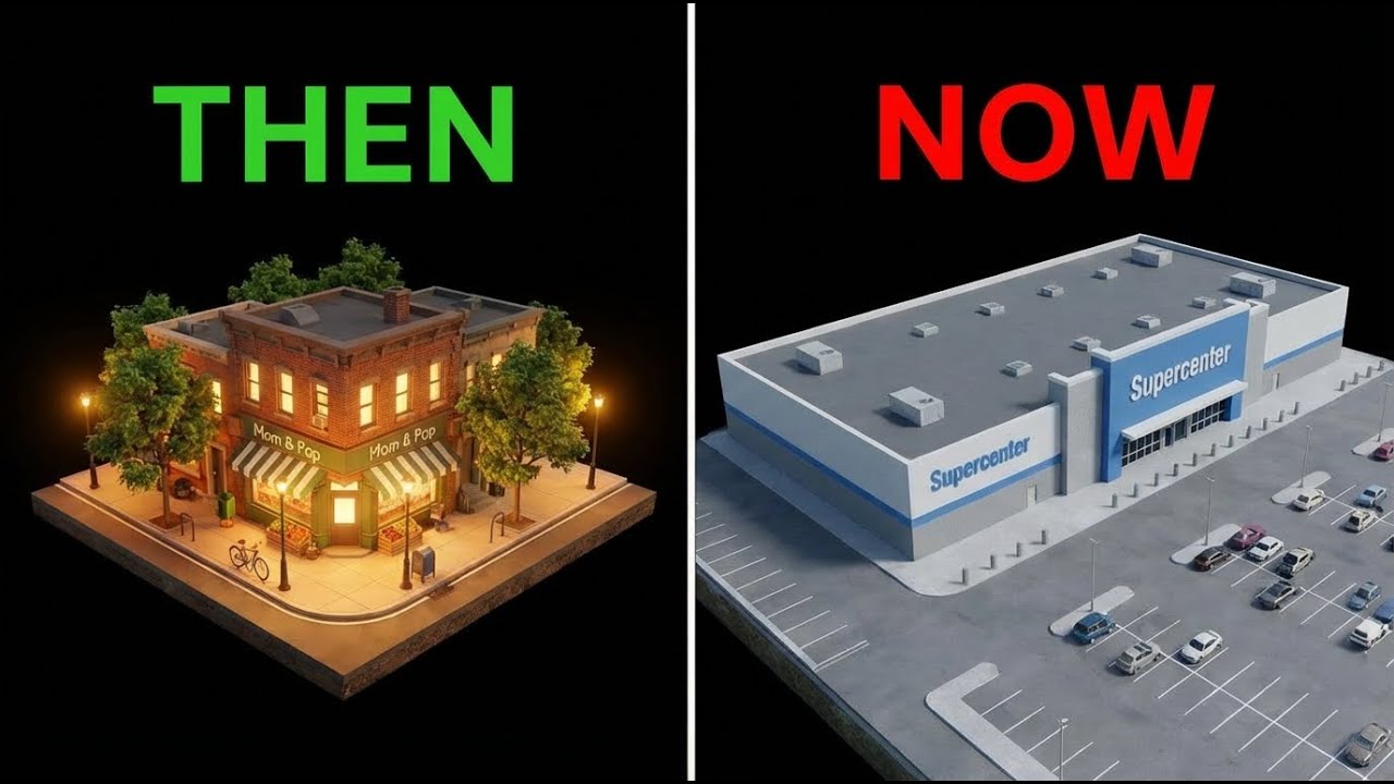 How Walmart Destroyed Your Local Grocer - YouTube
