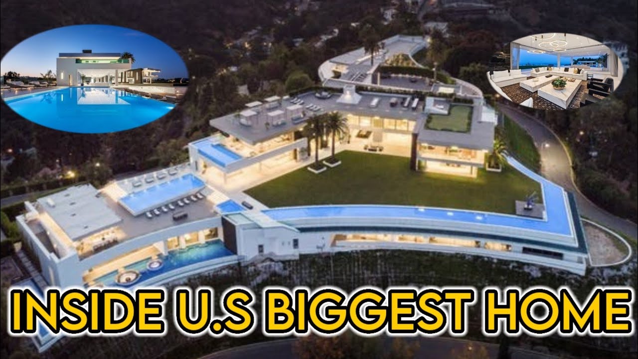 INSIDE BIGGEST U.S MANSION 'THE ONE' | BEL AIR MANSION FOR SALE |INSIDE ...