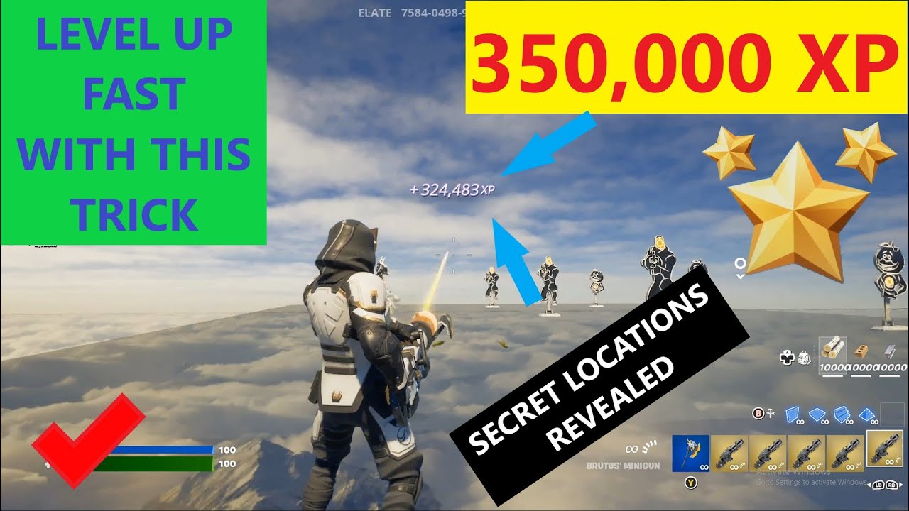 MASSIVE XP BOOST WITH THIS MAP AND SECRET BUTTONS REVEALED - LEVEL UP ...