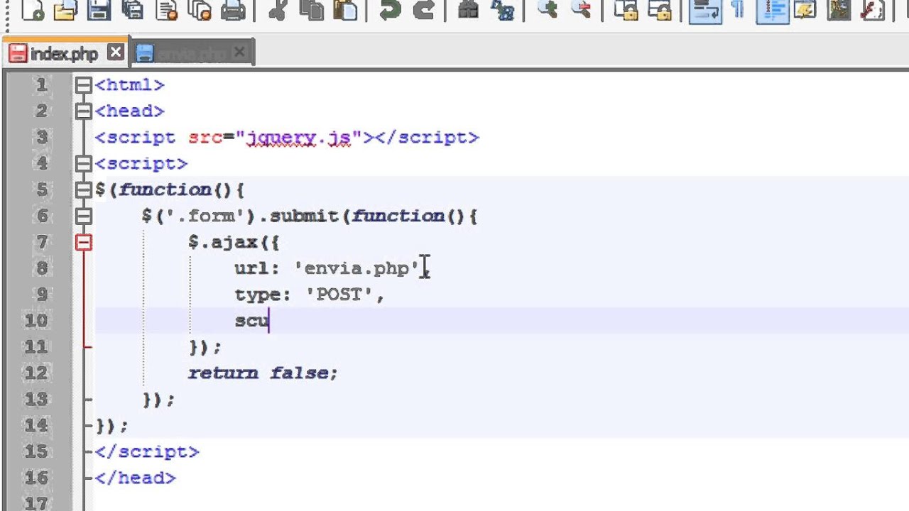 Como enviar formulários em Ajax e jQuery - YouTube