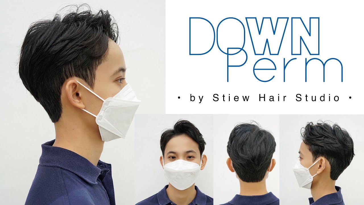 Down Perm ลดการชี้ฟูของผมด้านข้าง By Stiew Hair Studio - YouTube