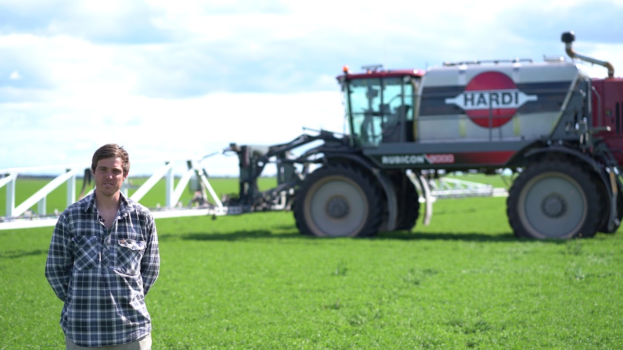 HARDI Rubicon Self-Propelled Sprayer with H-Select Nozzle Technology ...