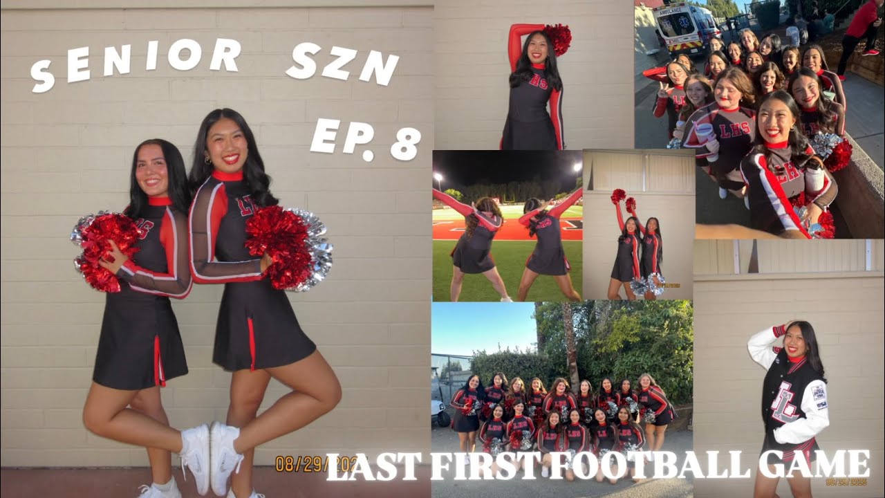 SENIOR SZN EP. 8: LAST FIRST FOOTBALL GAME 🏈🪩🥁 - YouTube