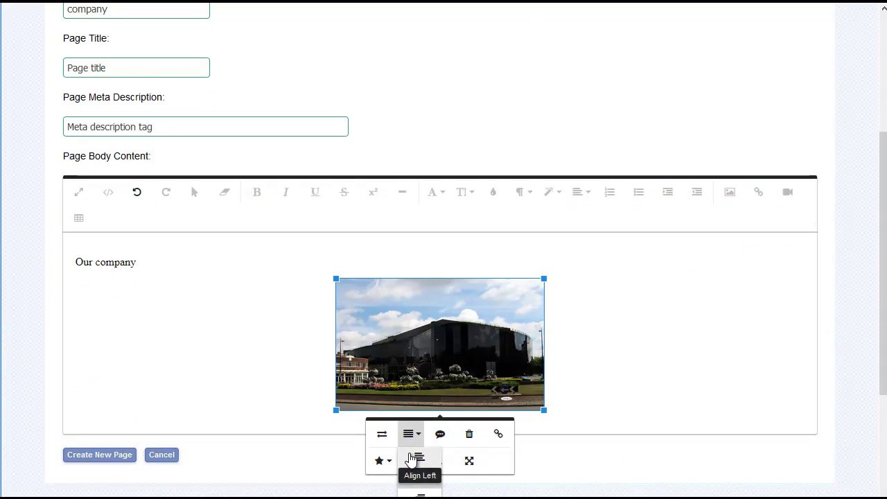 ECT Hosted Store Create a Page - YouTube