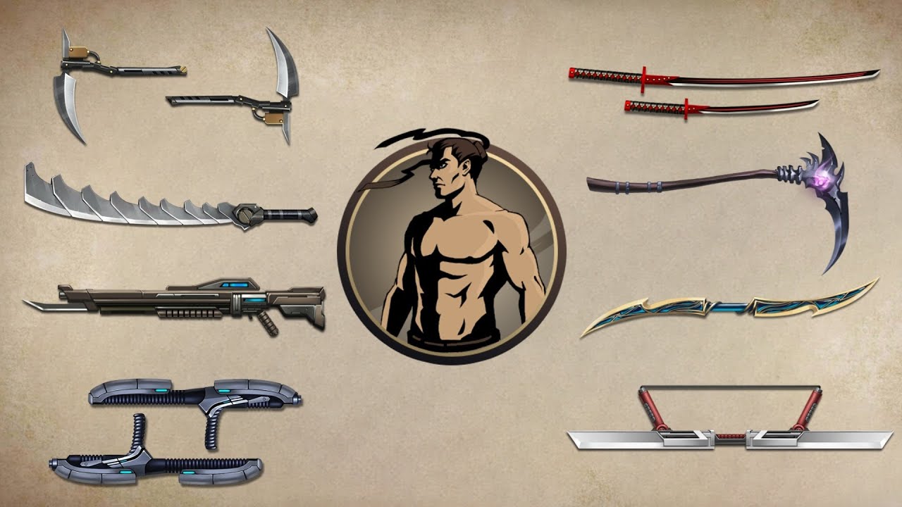Shadow Fight 2 Special Edition | 8 Unique Weapons - YouTube