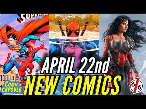 NEW COMIC BOOKS RELEASING APRIL 22ND 2026 DC  MARVEL COMICS PREVIEWS COMING OUT THIS WEEK #comic