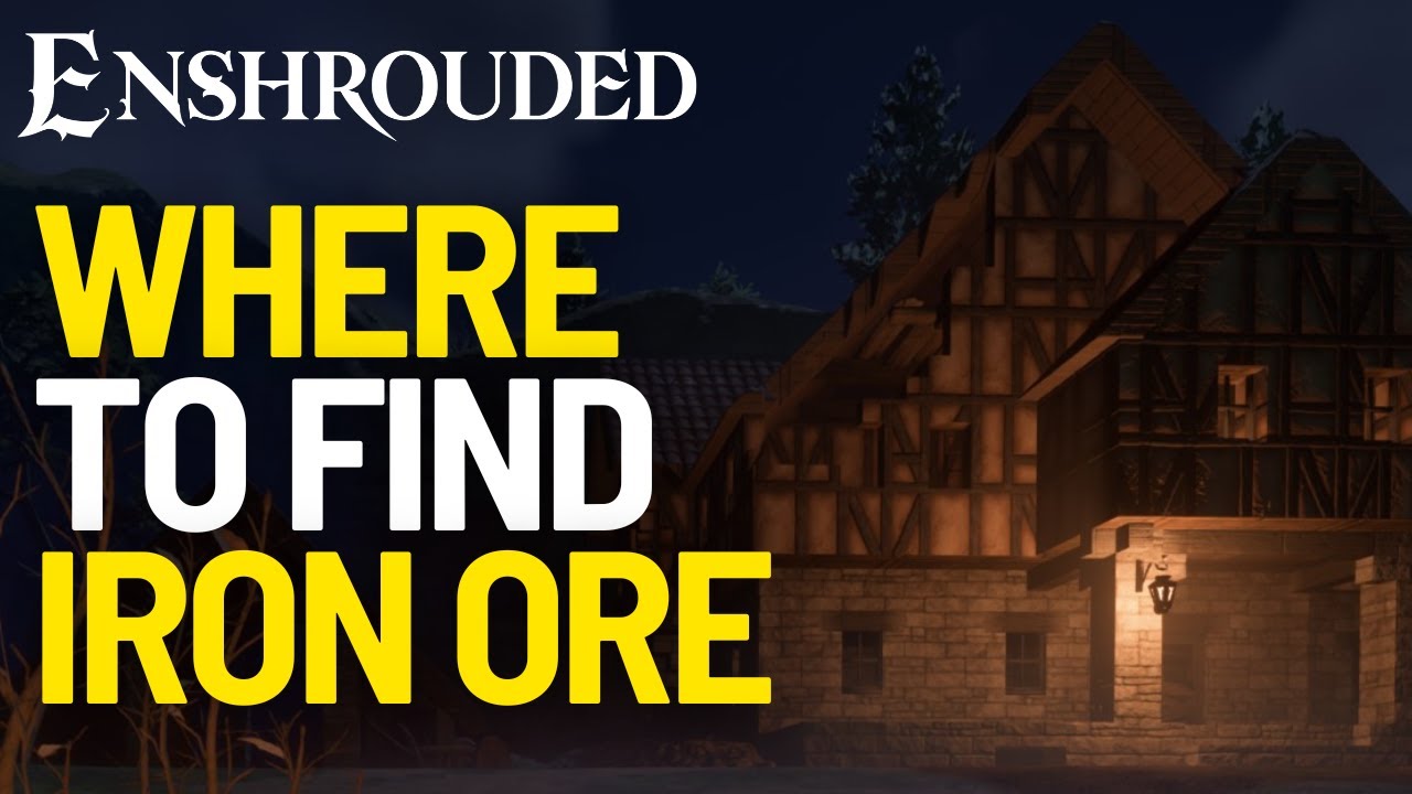 Where to Find Iron Ore in Enshrouded - YouTube