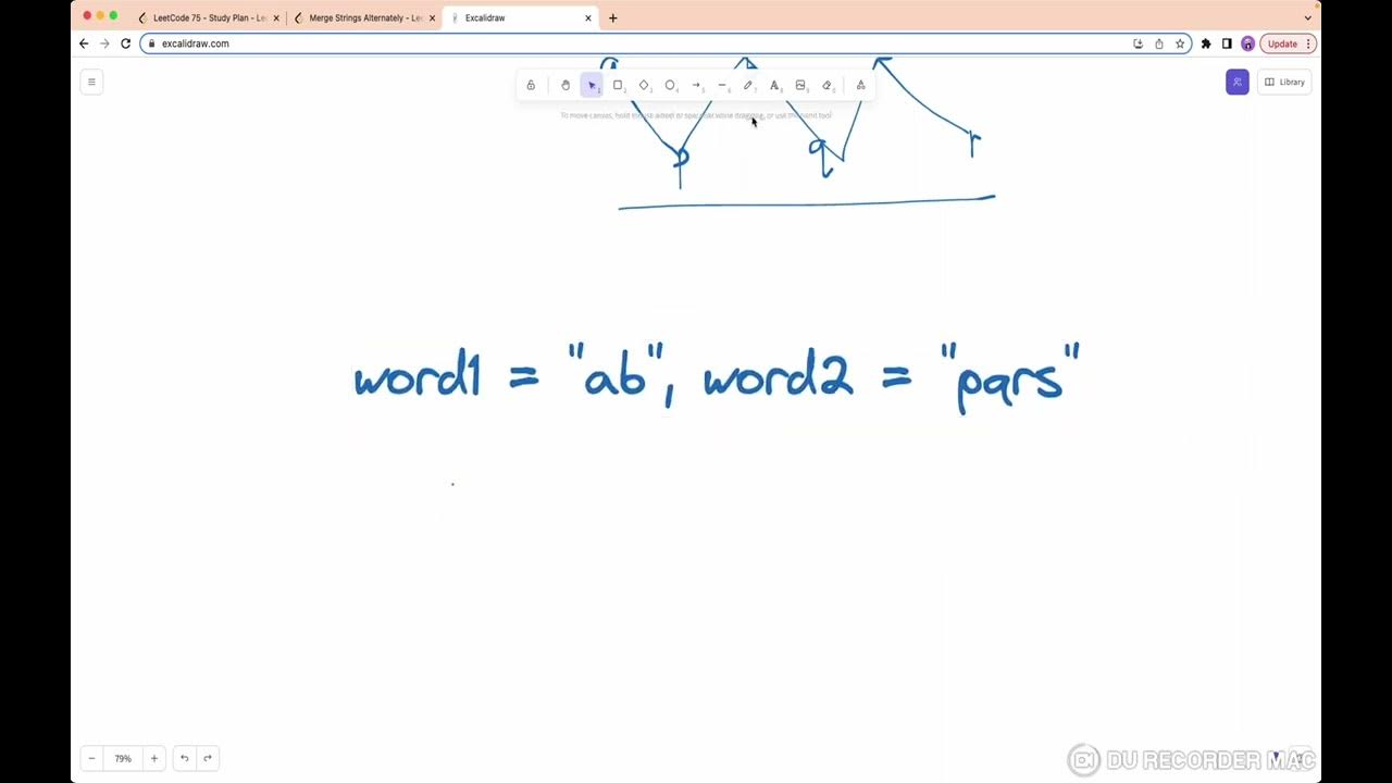 Leetcode 75 1 Merge Strings Alternately Youtube
