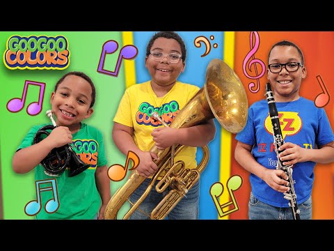 Goo Goo Gaga Is Late For Band Practice (Goo Goo Colors Videos For Kids ...
