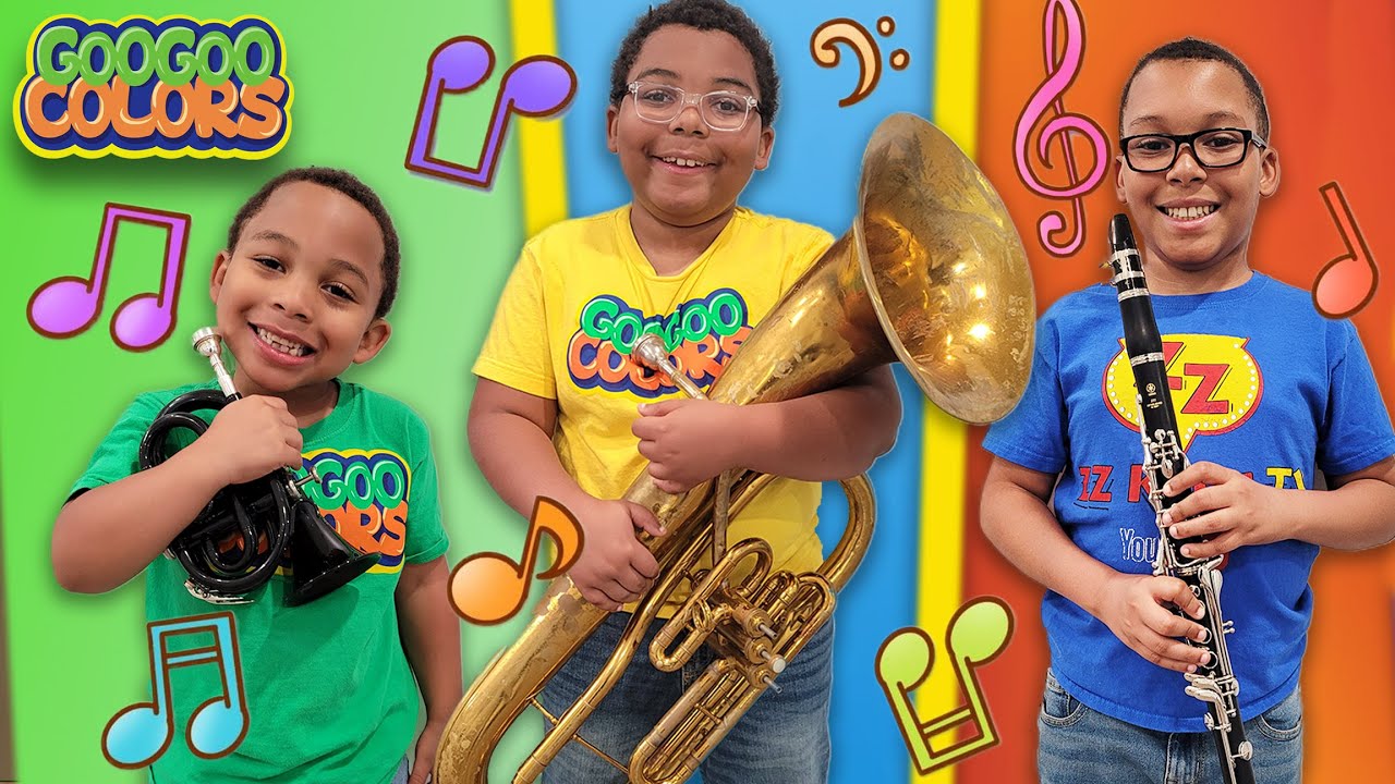 Goo Goo Gaga Is Late For Band Practice (Goo Goo Colors Videos For Kids ...