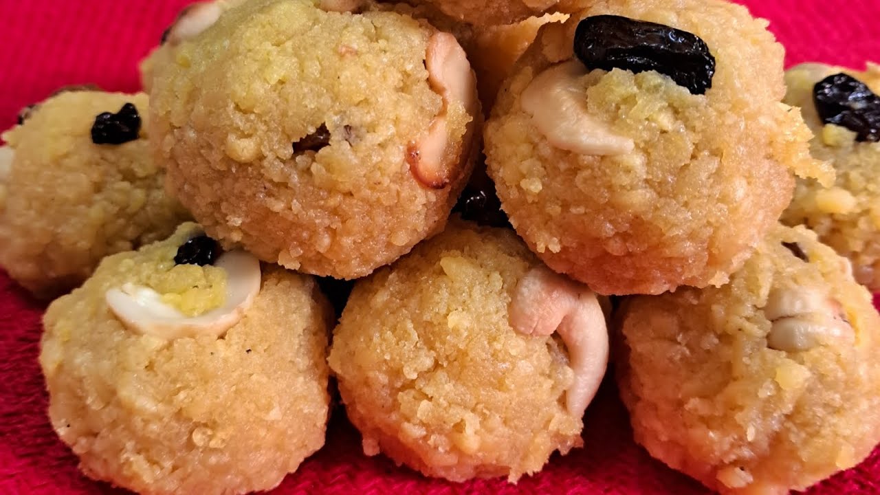 Bonthi Laddu #tamil #recipe #tasty #healthy #veetusamayal #laddu - YouTube