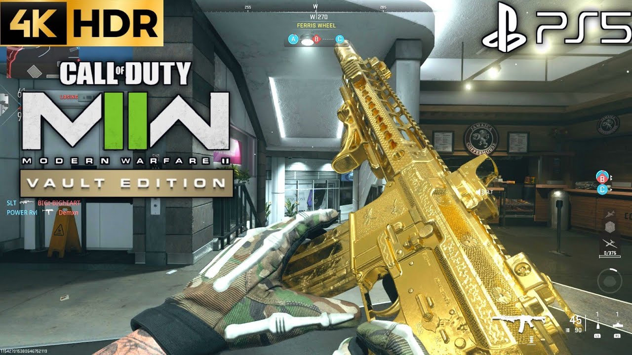 PS5 Modern Warfare 2 Dominination Gameplay 4K 60FPS HDR | MW2 Vault ...