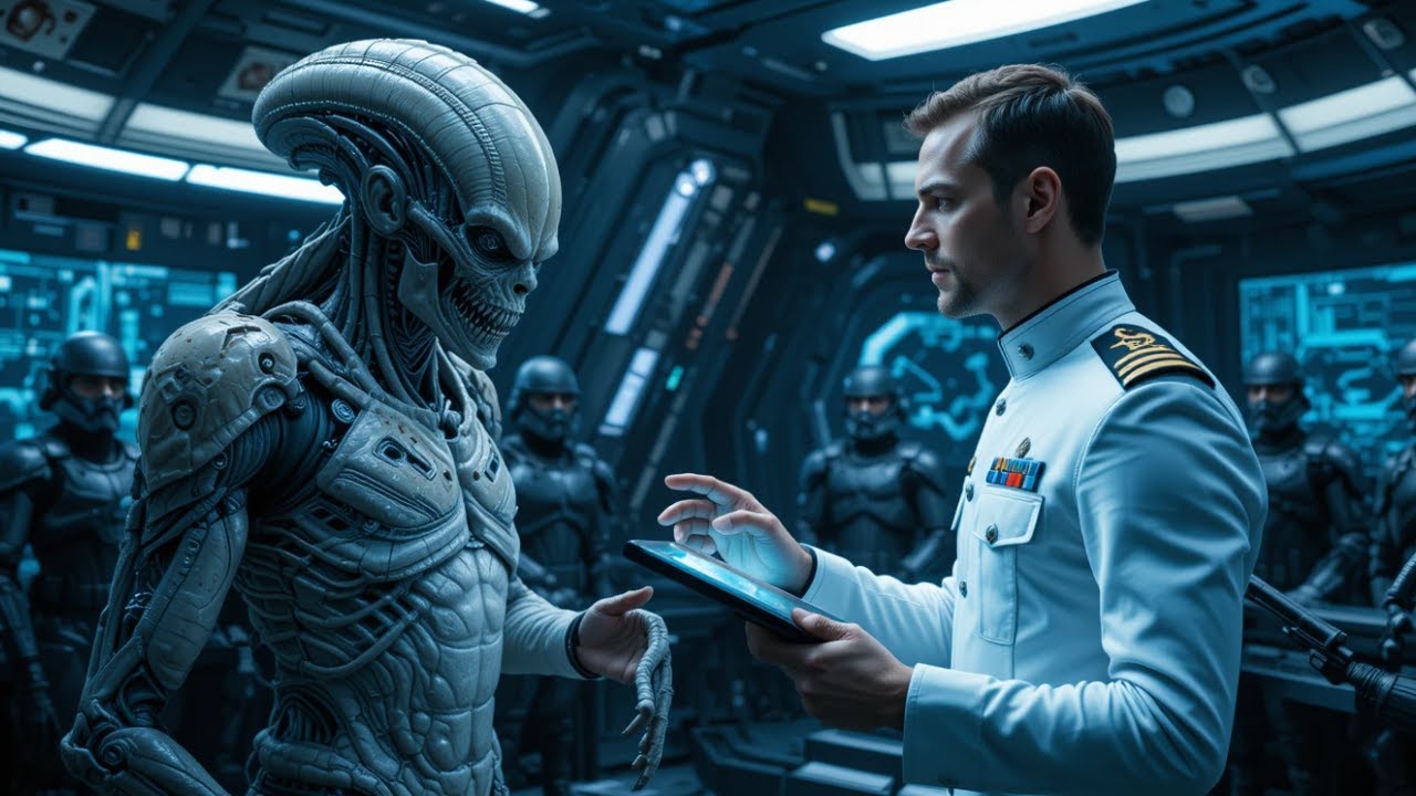 Der letzte Mensch auf Erden gab der Galaxie nur eine Wahl: Knie nieder ...