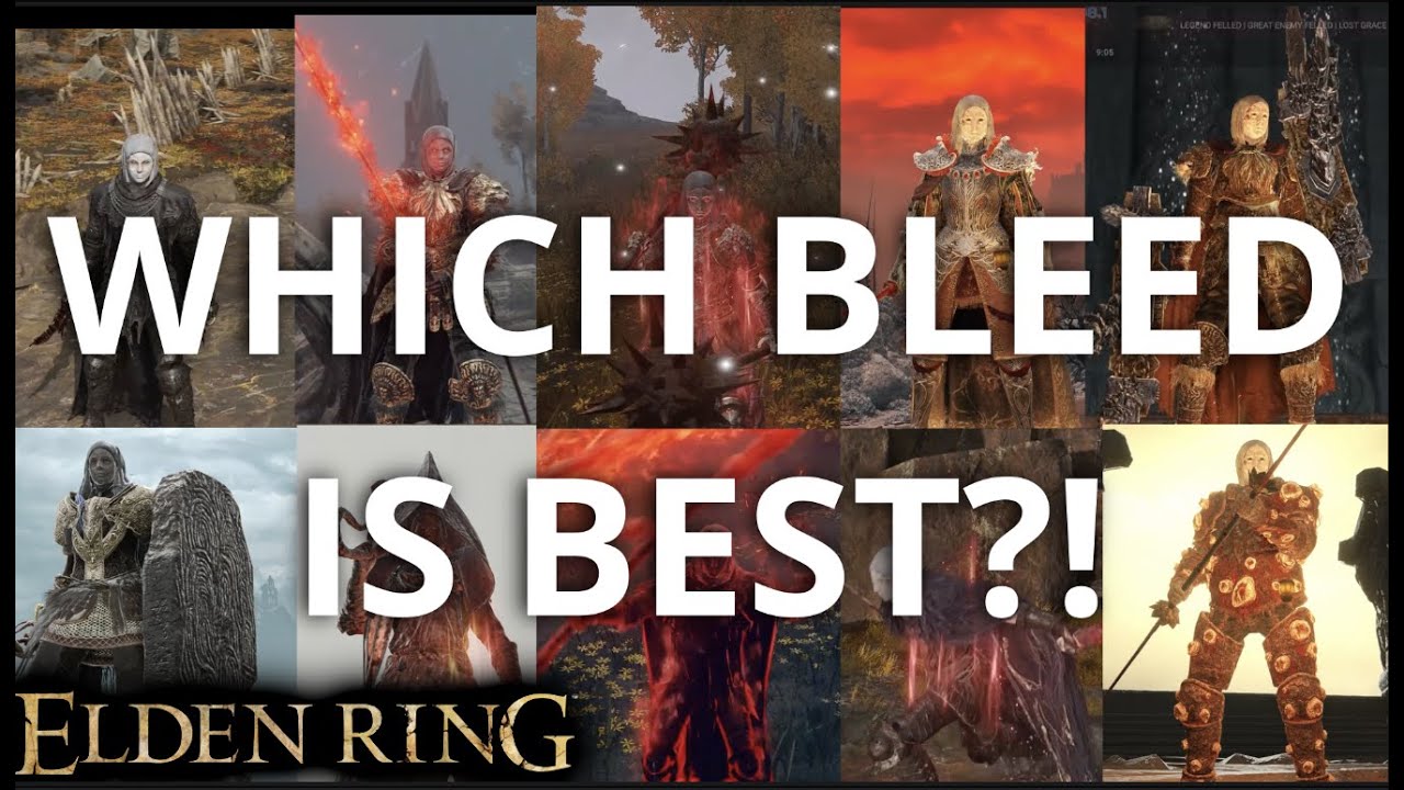 Top 10 Bleed Builds on YouTube for Elden Ring - YouTube