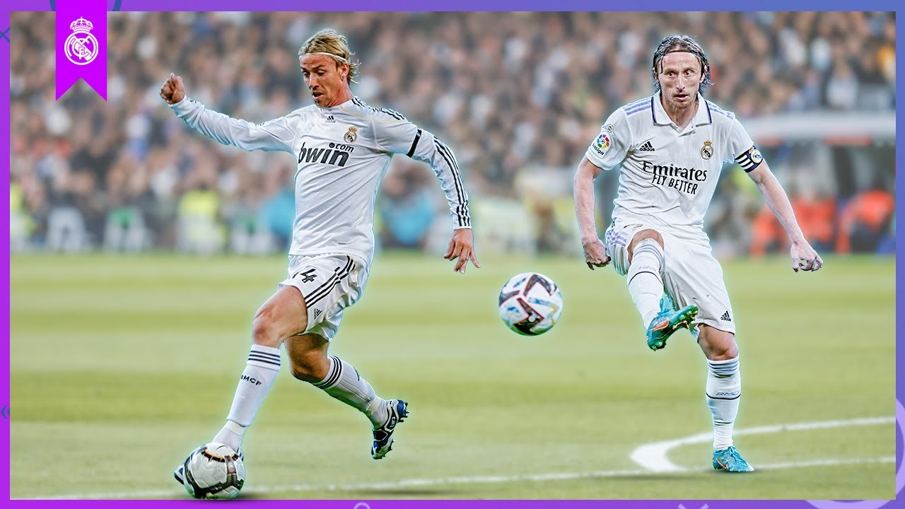 OUTSIDE OF THE BOOT brilliance! | Modrić, Guti & Özil | Real Madrid - YouTube