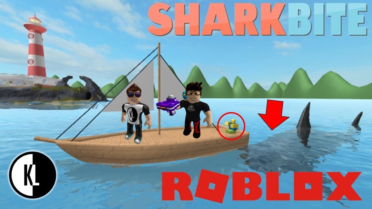 TIBURON SIN PIEDAD Roblox - SharkBite Keran y Jhon - YouTube