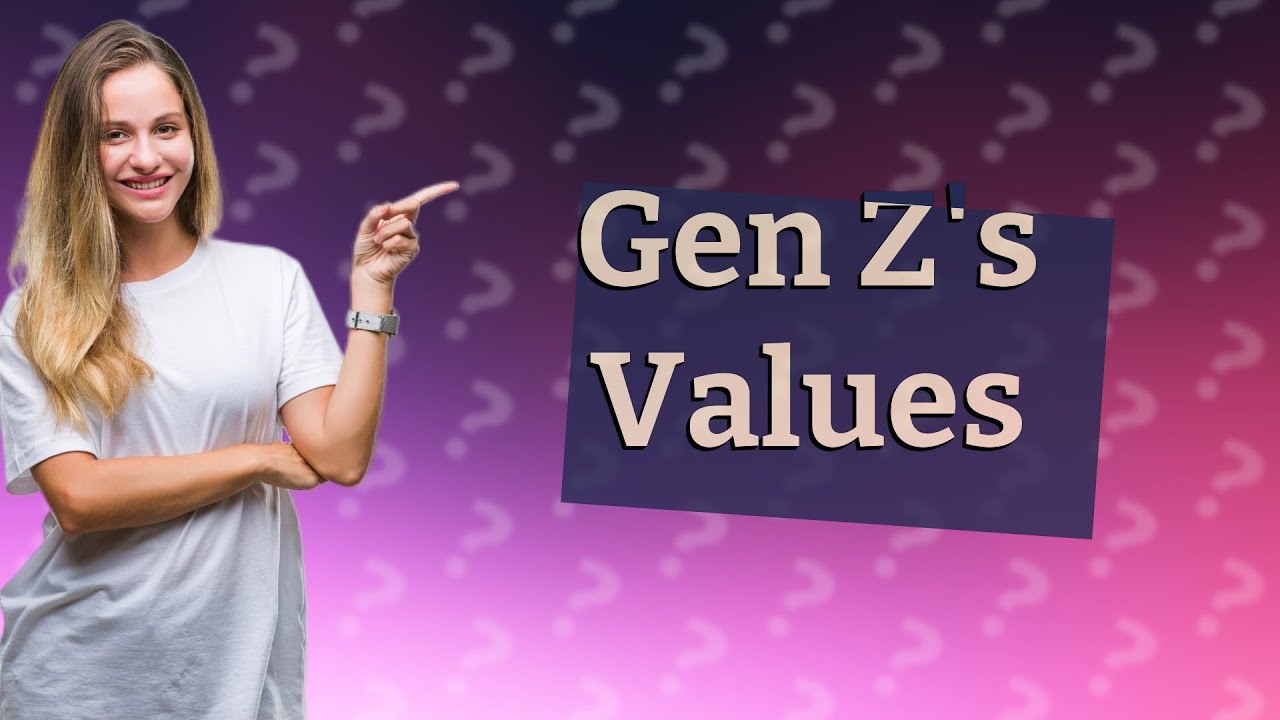 What does Gen Z value most? - YouTube