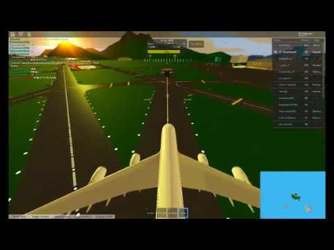 Emirates Airbus A380-800 Landing in PTFS Roblox - YouTube