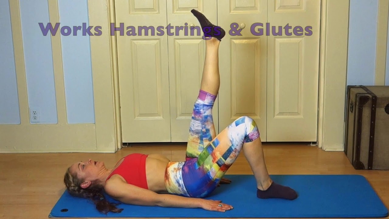 Single Leg Bridge Pilates Exercise for Consumer Health Digest - YouTube