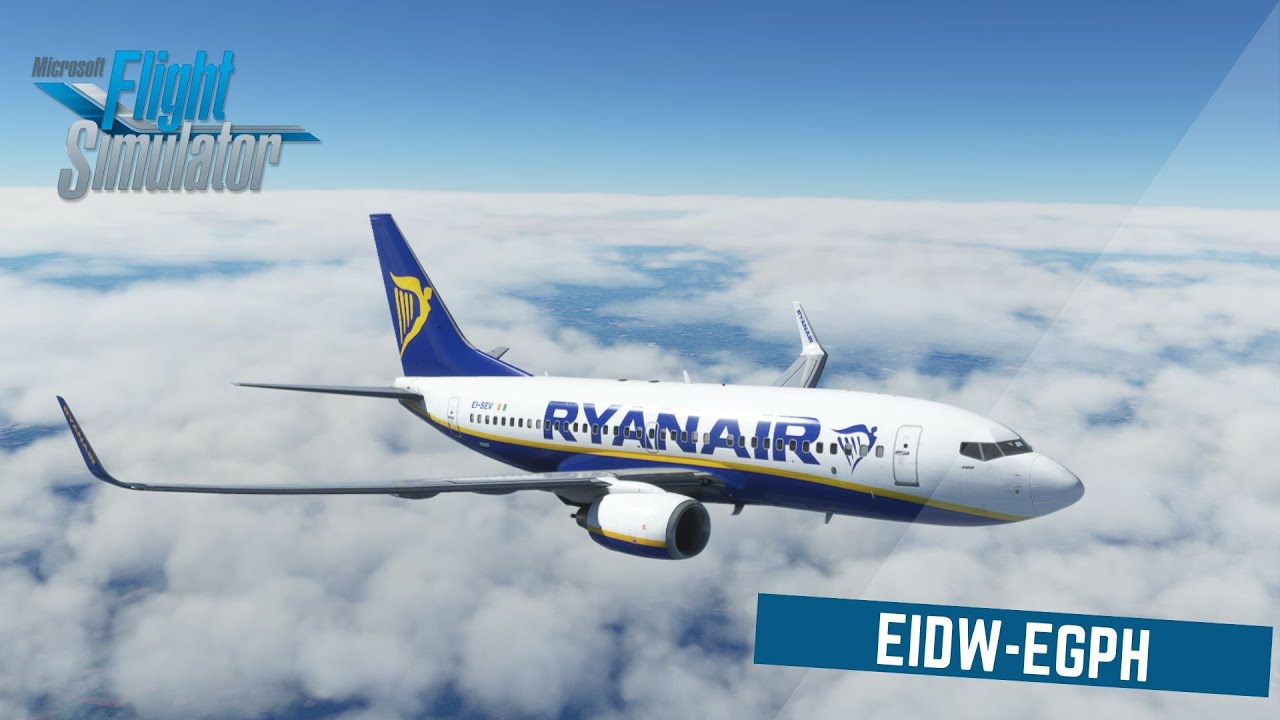 Microsoft Flight Simulator 2020 | Dublin (EIDW) - (EGPH) Edinburgh ...