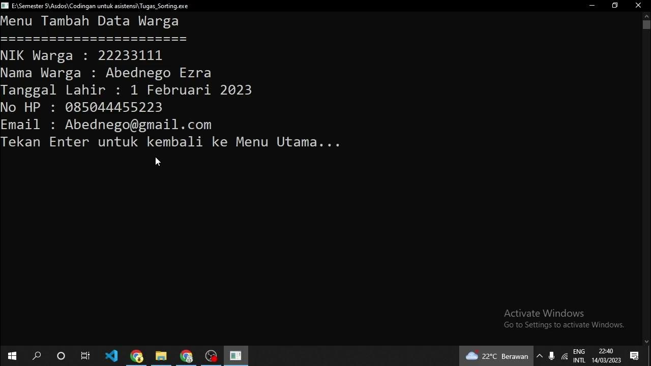 Tugas Sorting & Searching Bahasa C - Sorting Algorithm #5 - YouTube
