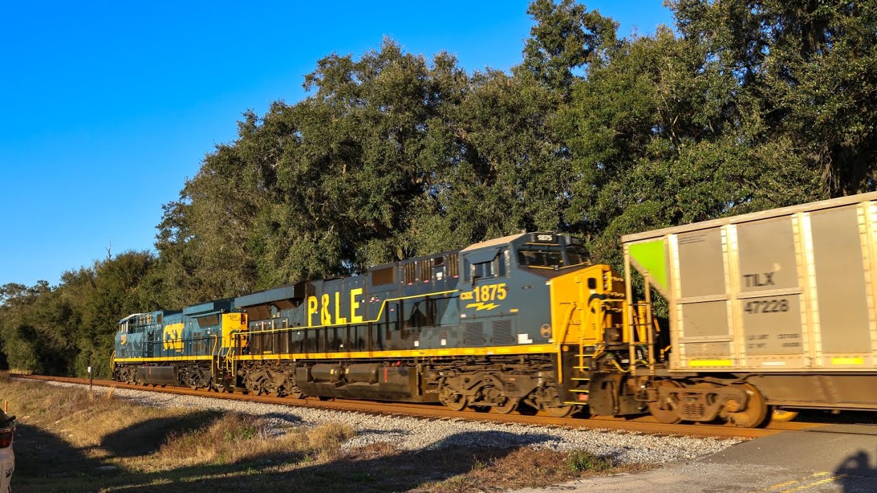 New Year 2025 CSX S-Line Adventure: 12 Trains, 2 Heritage Units from ...