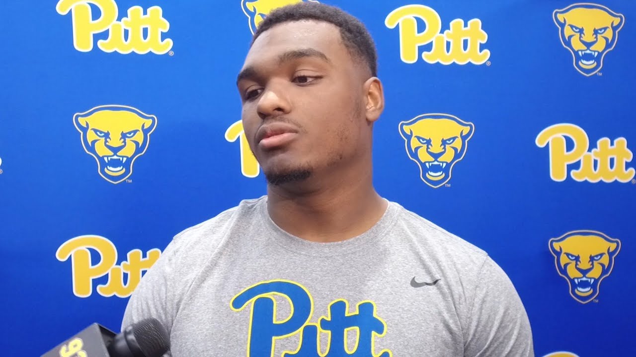 Pitt Football | 2019 Virginia Week Interviews | Kylan Johnson - YouTube