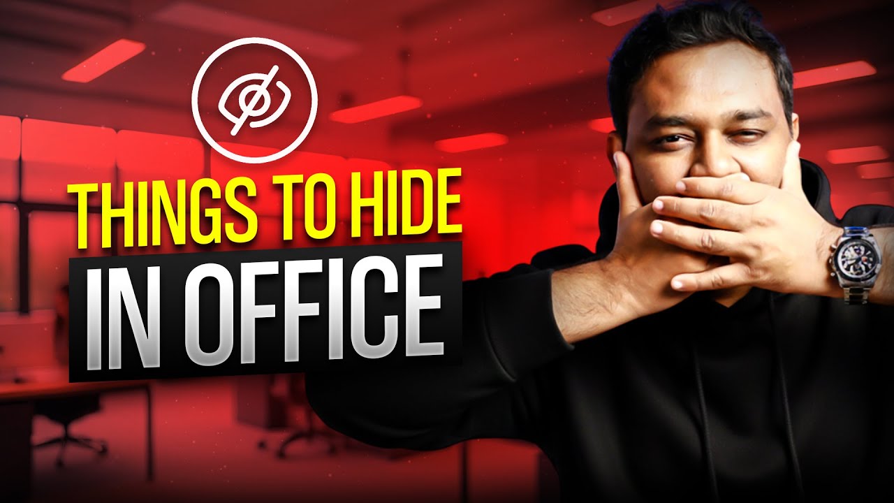 Office-la Hide Panna Koodiya Secret Things ! - YouTube