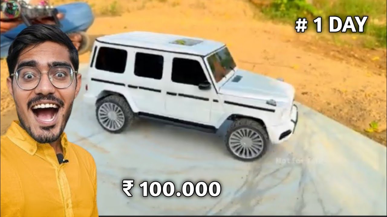 How to make G-Wagon with PVC pipe || ₹ 100000 " Remote control G wagon ...