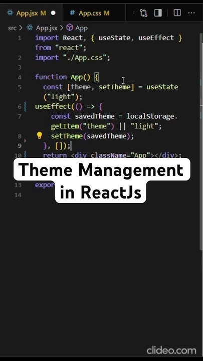 Reacts Toggle theme interview question under 60 seconds #coding #reactjs #programming # ...