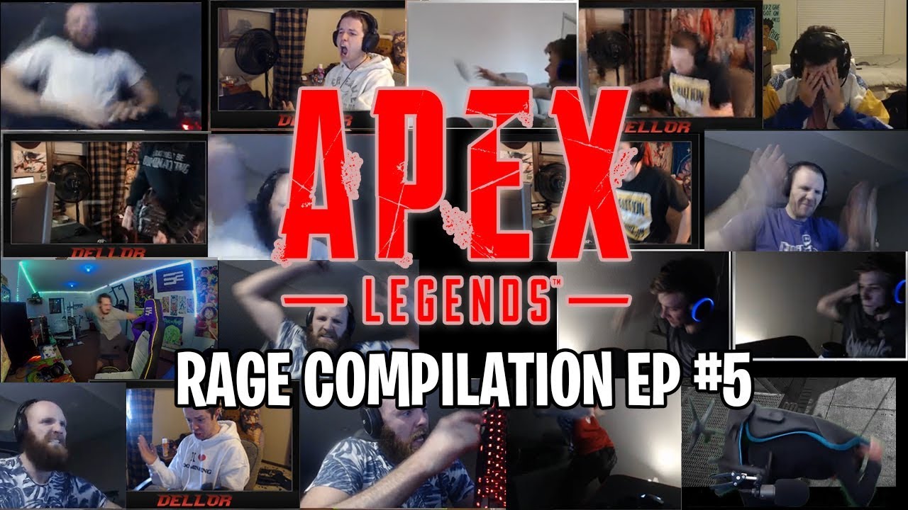 Apex Legends Extreme Rage Compilation #5 - YouTube