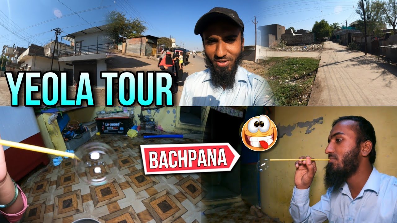 Yeola Me Yahan Ghar Hai 😍 (YEOLA TOUR) Yasin Shaikh Vlog📷 - YouTube