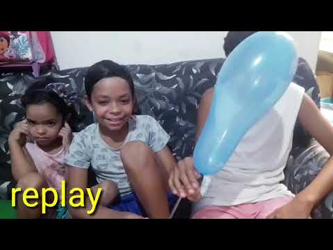 Desafio da bexiga🎈🎈. Quem venceu?🤔 - YouTube