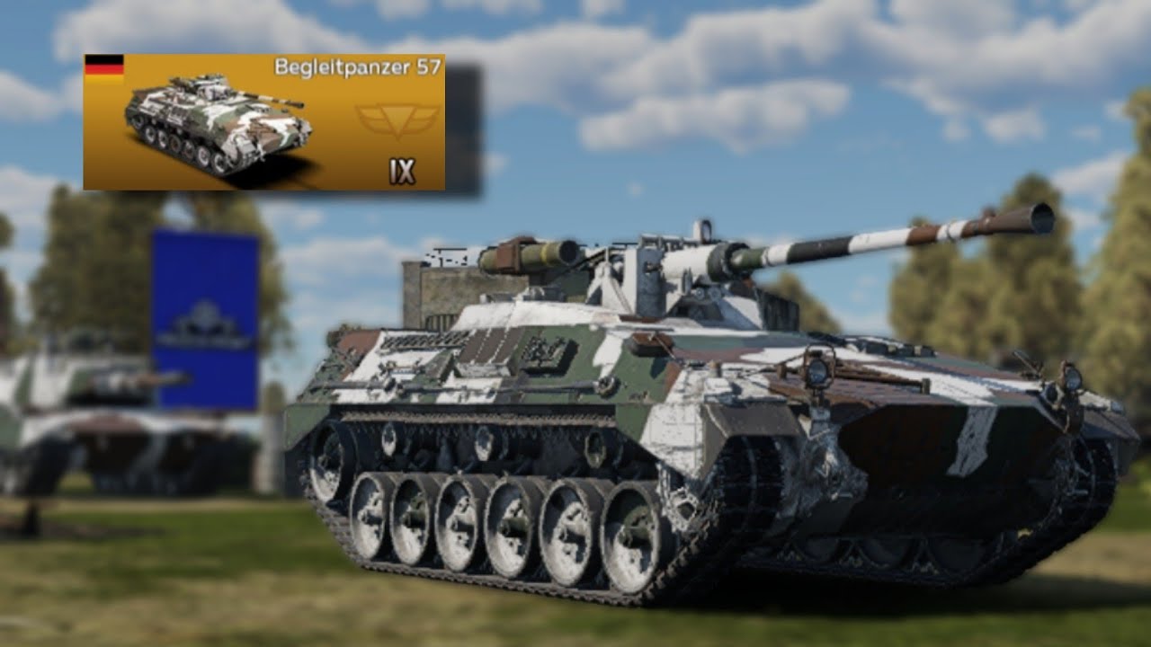 War Thunder Mobile | Begleitpanzer 57 gameplay - YouTube