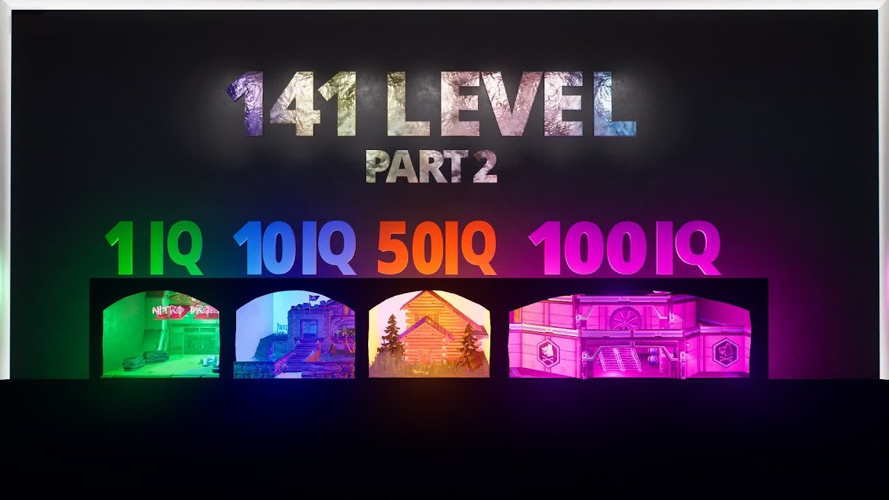 FORTNITE 141 Level IQ Escape Room by FortniteCreators/JessyStudios ...