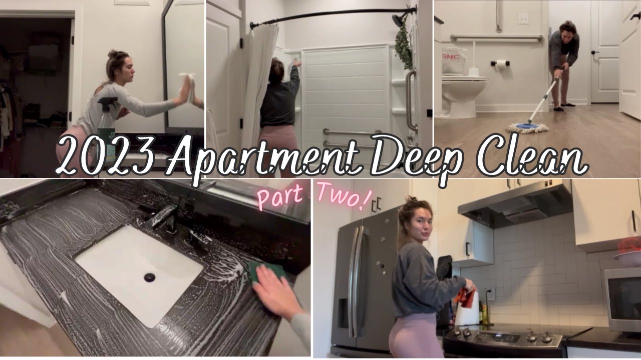 New Year Apartment Cleaning - Part 2! - YouTube