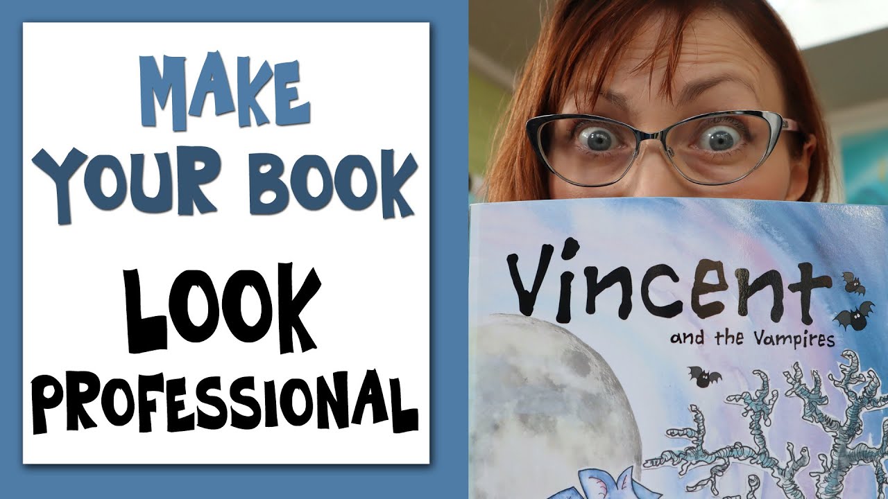HOW TO MAKE MY BOOK LOOK PROFESSIONAL | make my book look good - YouTube