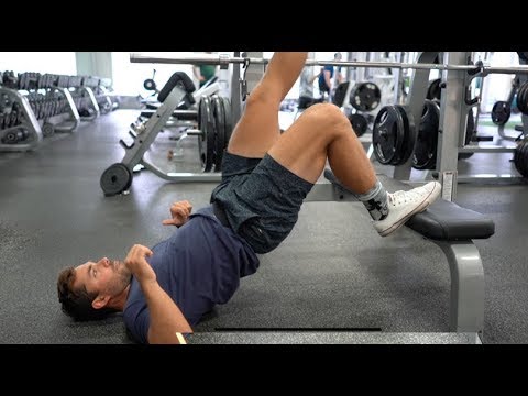 One legged hip raise - FD Fitness - YouTube