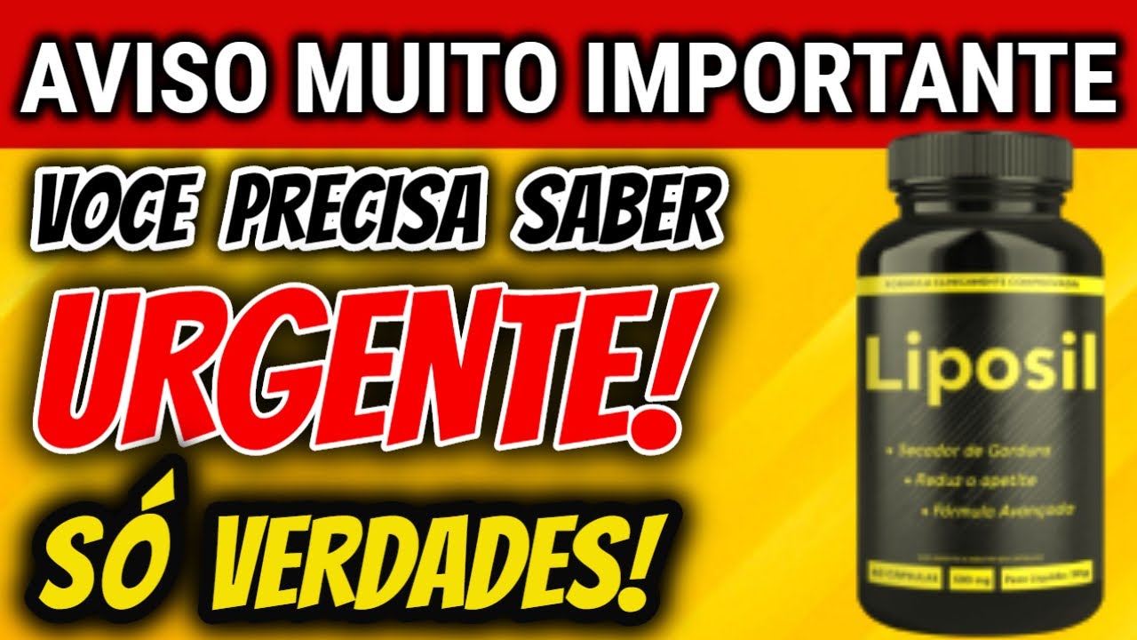 Liposil. Liposil Onde Comprar? Liposil é Aprovado pela Anvisa. Liposil ...