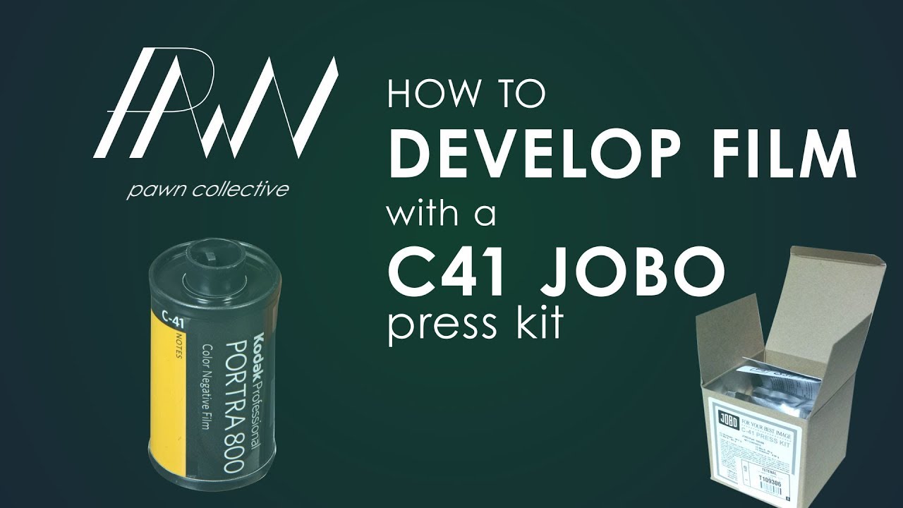 PAWN Tut: How to Develop Film with C41 JOBO press kit - YouTube