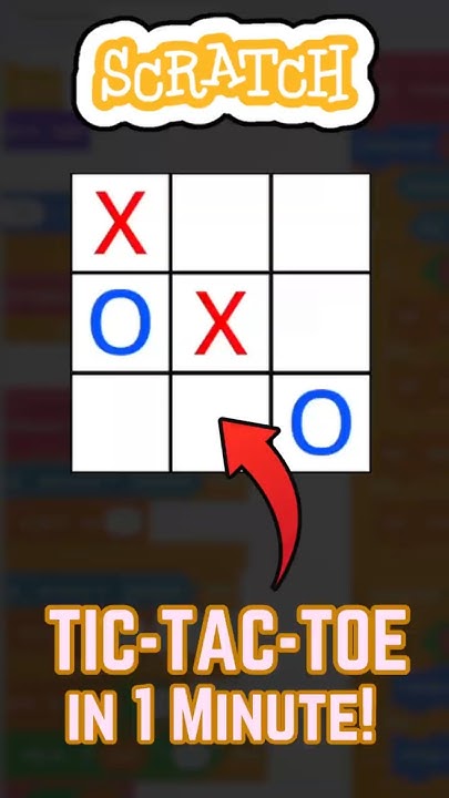 How to make Tic-Tac-Toe on Scratch in ONE MINUTE! #scratch # ...