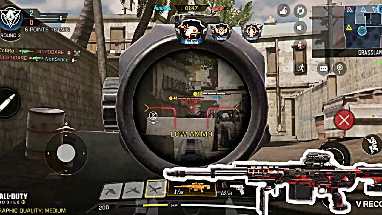 CALL OF DUTY - Best Sniper Ever - Solo Win in Search and Destroy #COD # ...