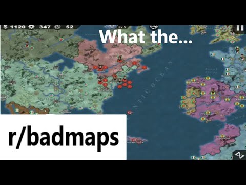 r/Badmaps: Optimal Earth Map