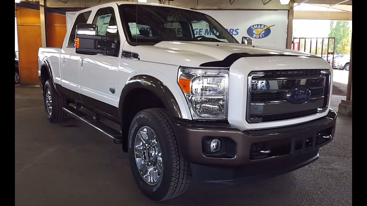 2016 Ford Super Duty F-350 SRW 4WD Crew Cab 156" King Ranch 4 Door ...