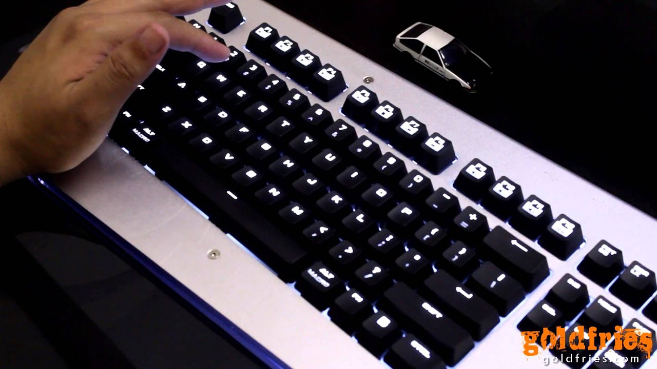 Cooler Master CM Storm Mech Mechanical Keyboard - YouTube