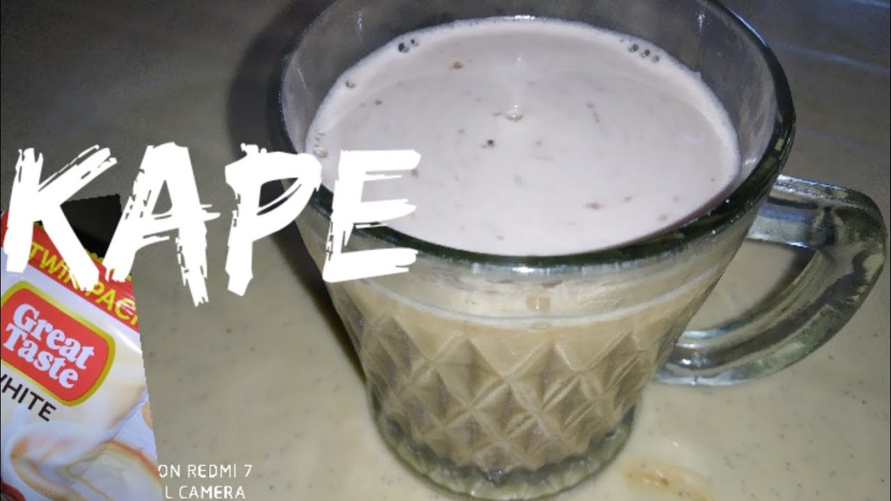 Paano Magtimpla ng kAPE☕ - YouTube