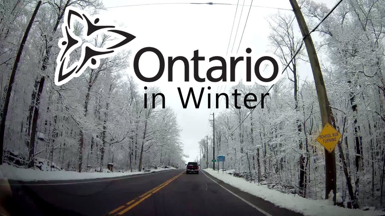 Winter in Rural Ontario - YouTube