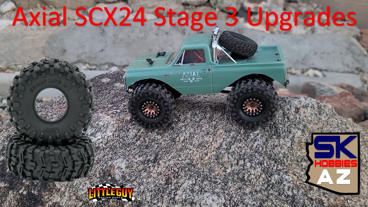 Axial SCX24 C10 Build Series - Wheels and Tires - S02E011 - YouTube
