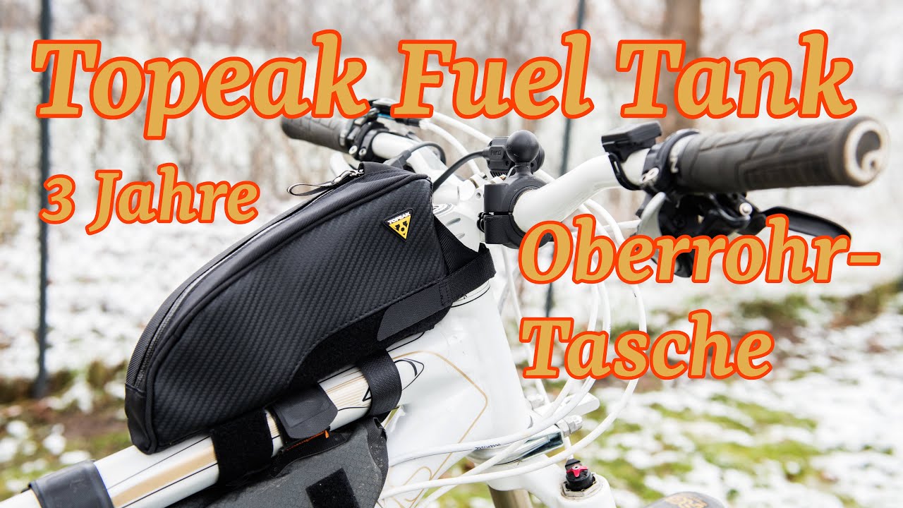 Review Topeak Fuel Tank Large Oberrohrtasche Bikepacking - YouTube
